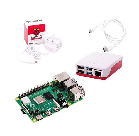 Raspberry Pi 4 Model B 4gb Starter Kit Embeddinator