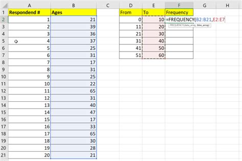How To Create A Frequency Distribution In Excel Sheetaki