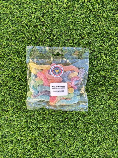 Sour Worms Wellington Fruit Growers