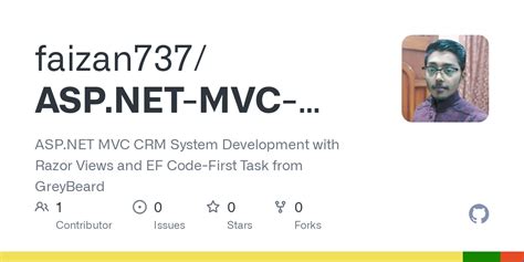 Github Faizan737aspnet Mvc Crm Aspnet Mvc Crm System Development With Razor Views And Ef