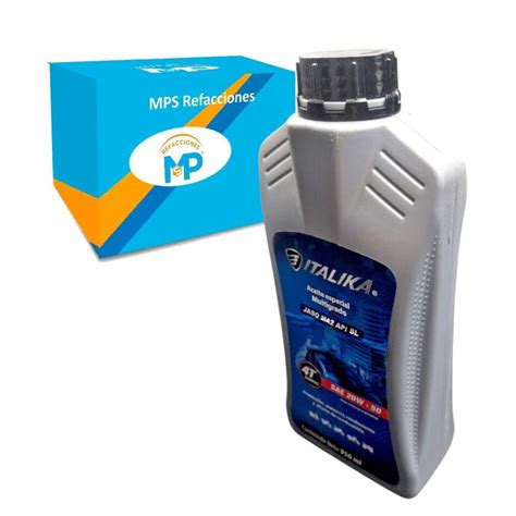 Aceite Gris Multigrado Italika Original Motos Premium