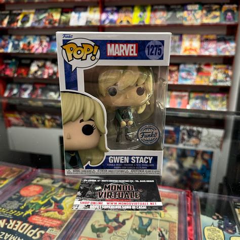 Funko Pop 1275 Gwen Stacy Special Edition Spider Man Marvel Mondo