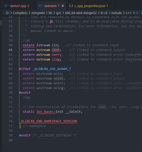 Identifier Cout Is Undefined Vscode MingW Issue Microsoft Vscode Cpptools GitHub