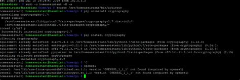 Openssl111 · Issue 307 · Home Assistanthassbian Scripts · Github