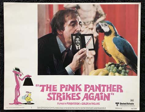 Original Lobby Cards The Pink Panther Strikes Again 1976 Set Of 8