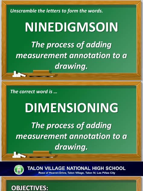 Dimensioning S1 Pdf