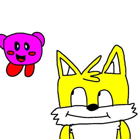 Kirby Meets Tails By Frogtable125