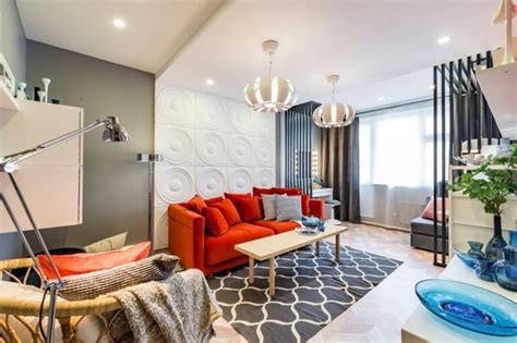 акцентная стена с 3д панелями Стили для гостиных комнат Комната дизайна Дизайн интерьера спальни