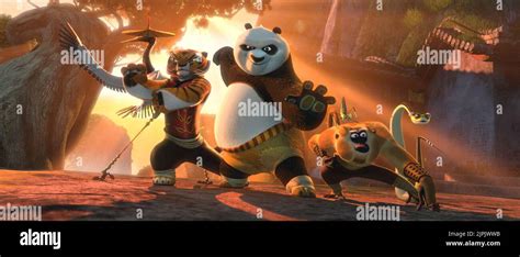 Kung Fu Panda 2 Monkey Viper Mantis Crane