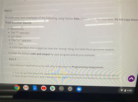 Solved Part Write A Python Program That Does The Chegg