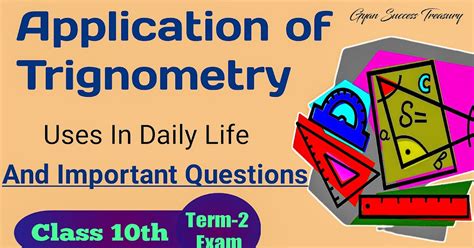 Application Of Trignometry Uses In Our Daily Life And Important