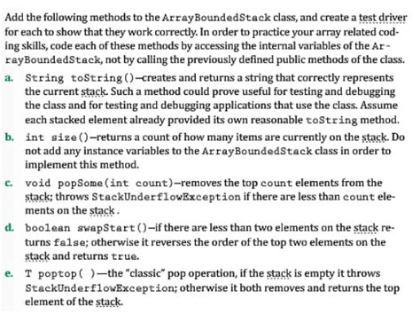 Solved Package Ch02stacks Public Class