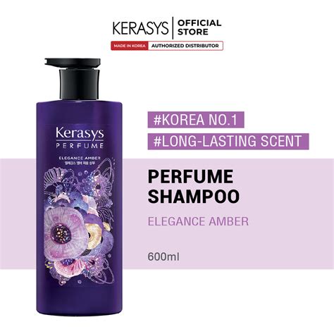 Kerasys Perfume Shampoo Elegance Amber 600ml Shopee Malaysia