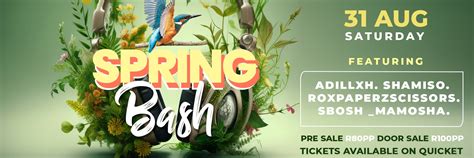 Book Tickets For Spring Bash In The Living Room Book Tickets For Spring Bash In The Living Room