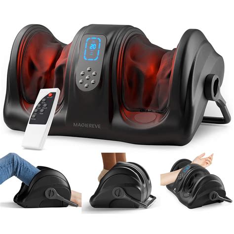 Magiereve Cloud Massage Shiatsu Foot Massager With Heat Feet Massager