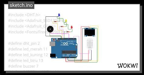 Sensorsuhu Wokwi Esp32 Stm32 Arduino Simulator