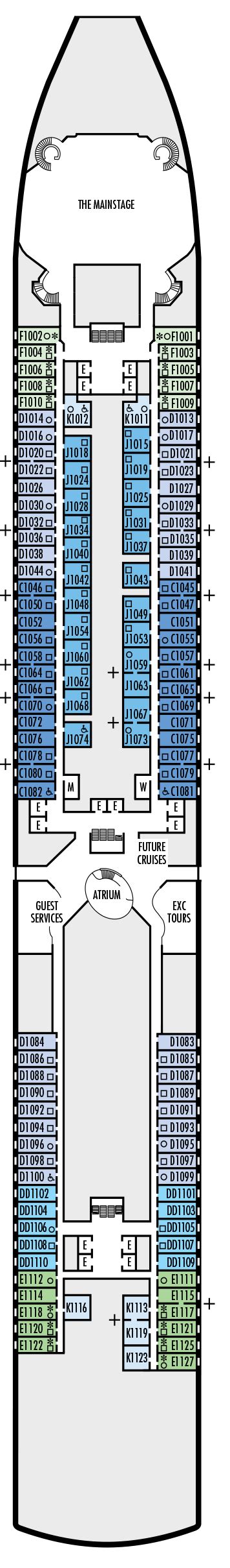 Noordam Deck Plans Cruiseind