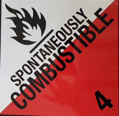 Spontaneously Combustible Class 4 Ed Her Plastics