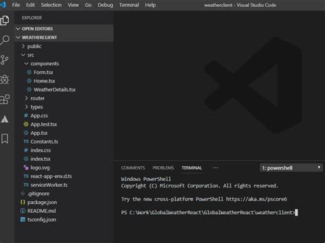 Global Weather React App With Aspnet Core 30 Part 2 Codeproject