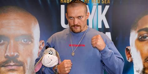 Why Oleksandr Usyk Brings An Eeyore Toy To His Fights