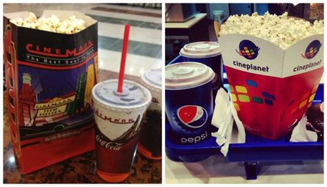 Cineplanet Y Cinemark Estos Son Los Precios De La Comida En Los Cines