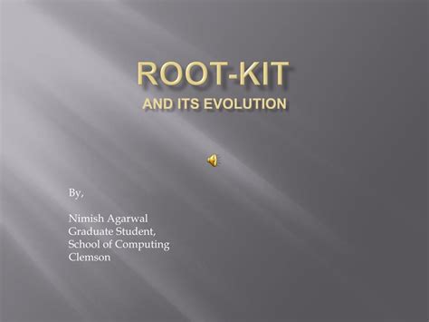 Ppt Unveiling The Secrets Of Rootkits Evolution And Detection