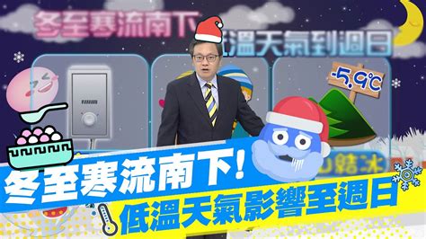 【戴立綱報氣象】冬至寒流南下 低溫天氣影響至週日｜寒流籠罩低溫探8度 週一白天氣溫回升 20221222 Ctinews Youtube