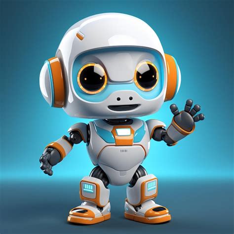 Premium Ai Image Cute Small Robot Created With Generative Ai