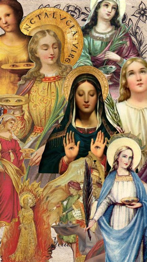 Check Out Macaulytwinss Shuffles St Lucy 👁️ Saint Lucy Catholic