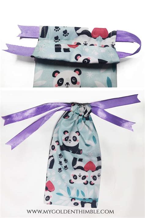 How To Make A Drawstring Bag Two Easy Ways