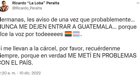 Por Qu Un Finalista De Master Chef Cree Que Ya No Podr Visitar A Guatemala Infobae