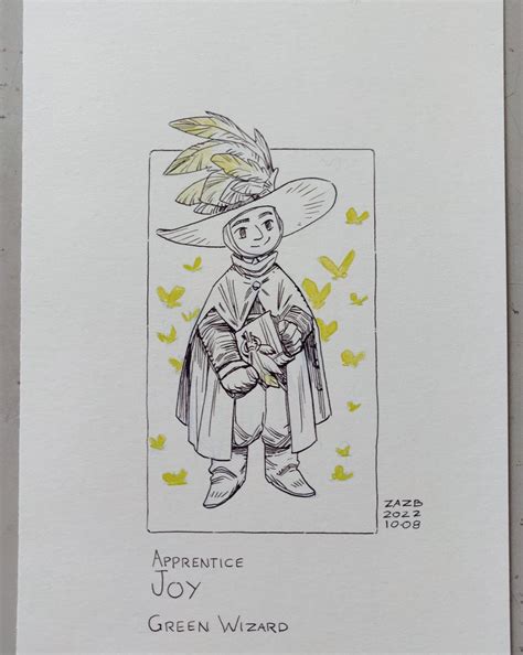 Apprentice Wizard Joy By Zazb On Deviantart