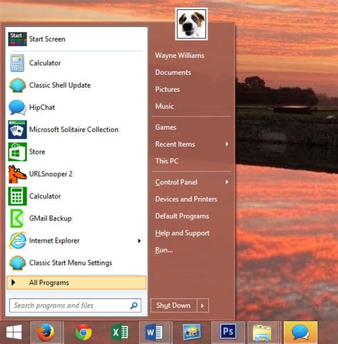 Get The Start Menu Back In Windows 81 Rtm With Classic Shell Betanews