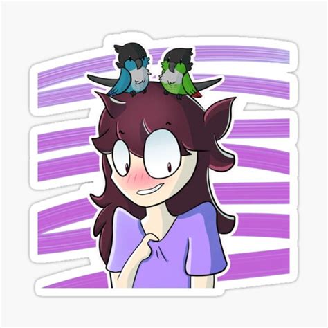 Jaiden Animations Sticker By Dzcd Redbubble