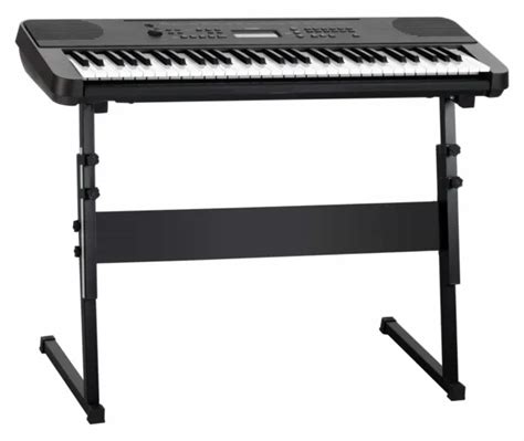 Yamaha Psr E360 Dw Keyboard Dark Walnut Safety Fix Set Supporto A Z