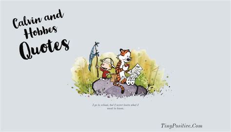 Calvin And Hobbes Quotes On Friendship