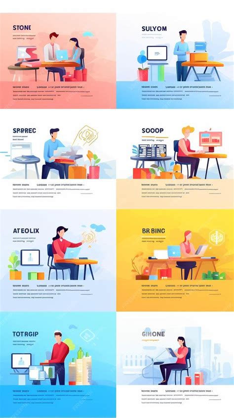 Programming Courses Web Design Concept With People Premium Ai