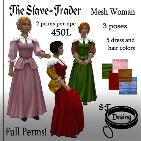 Second Life Marketplace St Design Npc Woman 1