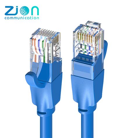 CAT 6 U UTP RJ45 Patch Cord From China Manufacturer Zion Communication