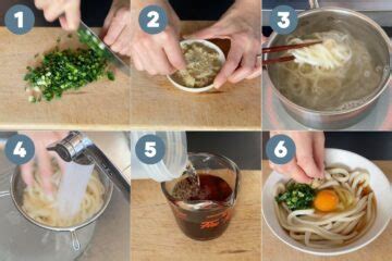 Bukkake Udon Simple Japanese Cold Noodles Recipe Chef JA Cooks