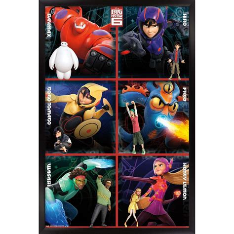 Big Hero 6 Disney Character Posters