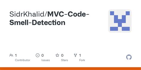 Github Sidrkhalidmvc Code Smell Detection