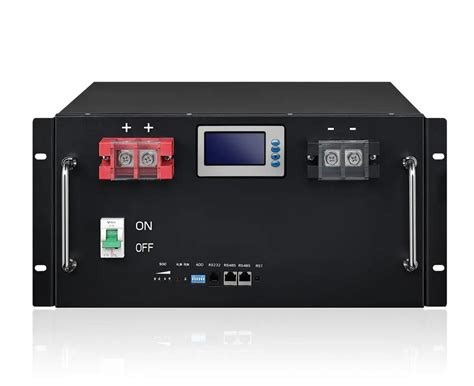 48v 100ah Telecom Battery Pack 6000 Cycles Emergency Power Lifepo4 Battery Power Bank Solar