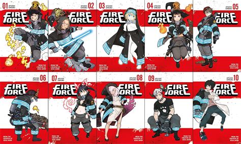 Fire Force Manga Set Vol 1 10 Atsushi Ohkubo Books