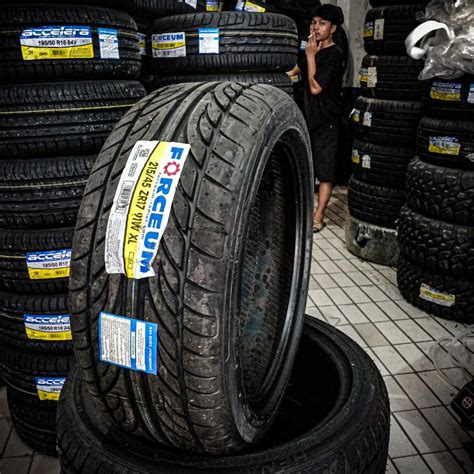Jual Ban Mobil Tubles Tipe Rotasi Forceum Hena Ukuran 215 45 R17 Free Pasang Ditoko Dan