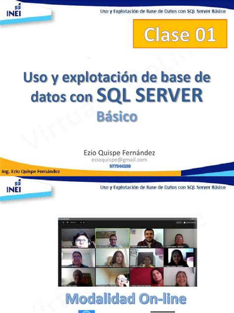 01 2 Uso Y Explotacion De Base De Datos Con Sql Basico Introduccion A