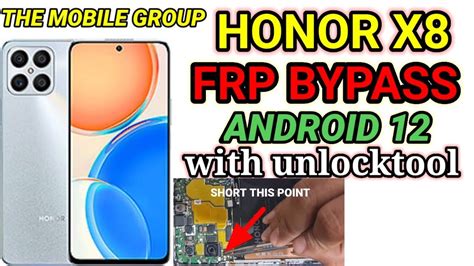 Honor X Frp Bypass Android With Unlocktool YouTube