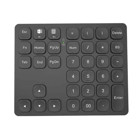 Heilongjiang Jomaa 36keys Bluetooth Numeric Keypad Wireless Rechargeable Numpad Keyboard Ultra