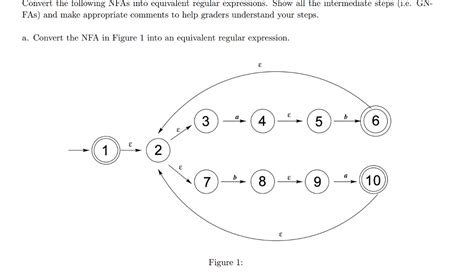 solved convert the following nfas into equivalent regular
