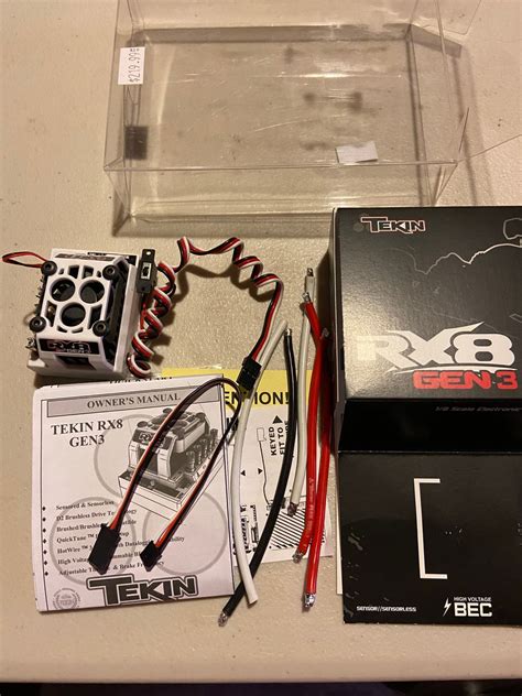 Tekin RX8 Gen 3 ESC Like New R C Tech Forums